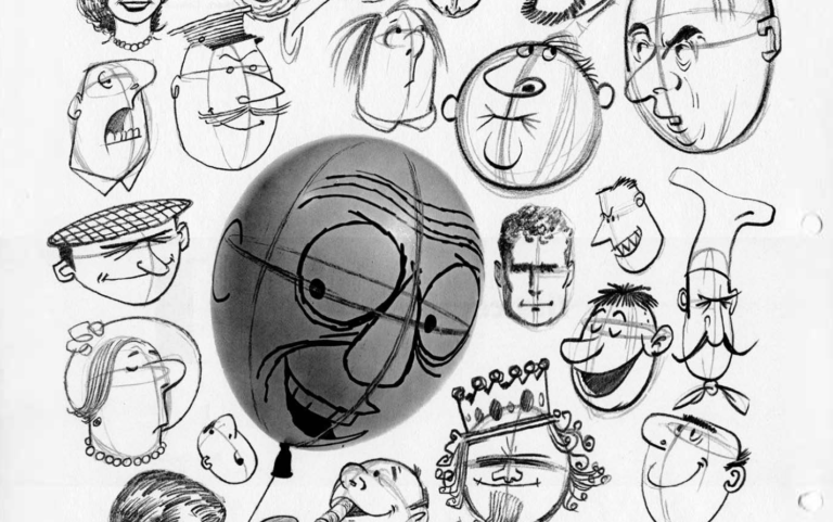 Cartoon Drawing: Heads – Mr.Deyo